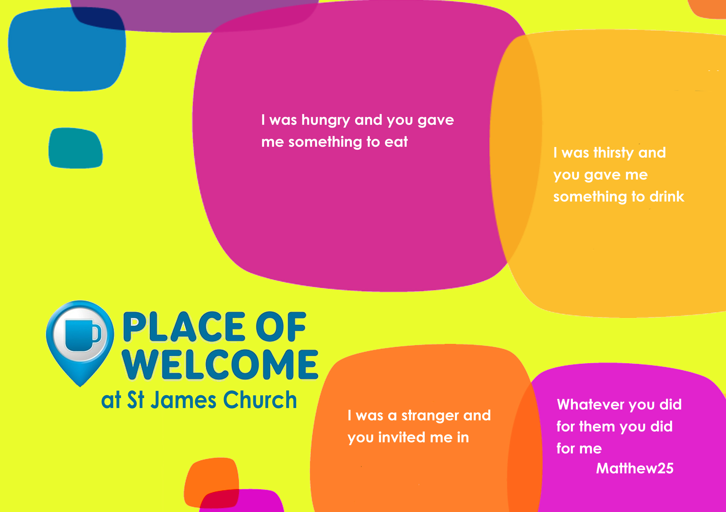 Place of Welcome | stjamesroundsgreen